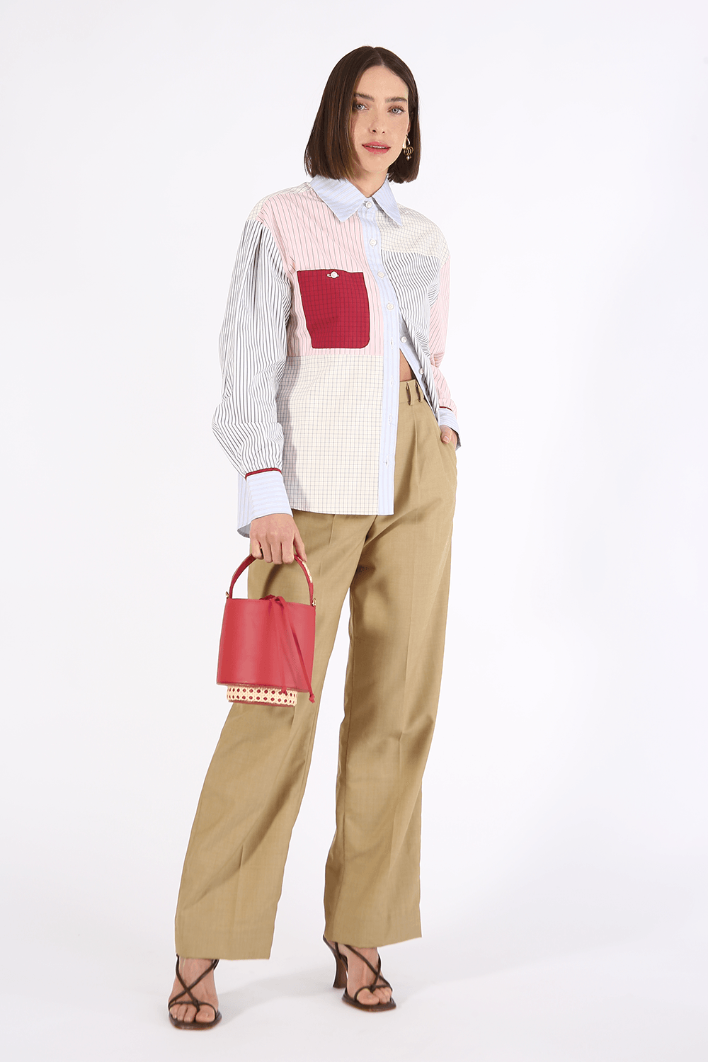 Bolsa Bucket Sto. Domingo Vermelho Nohma - Vermelho - Gallerist