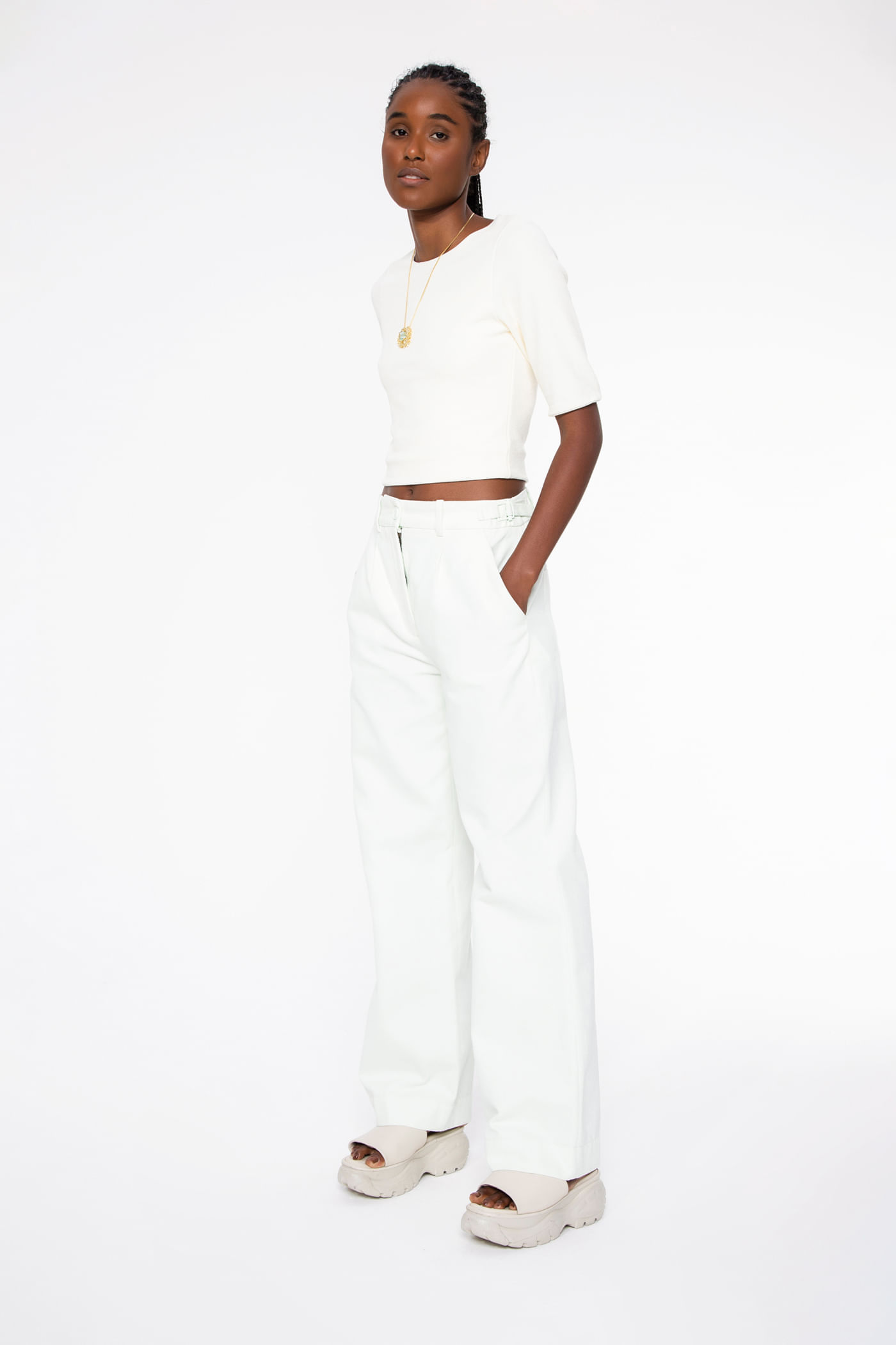 Calça Garbo Alvorada - Cris Barros - Gallerist