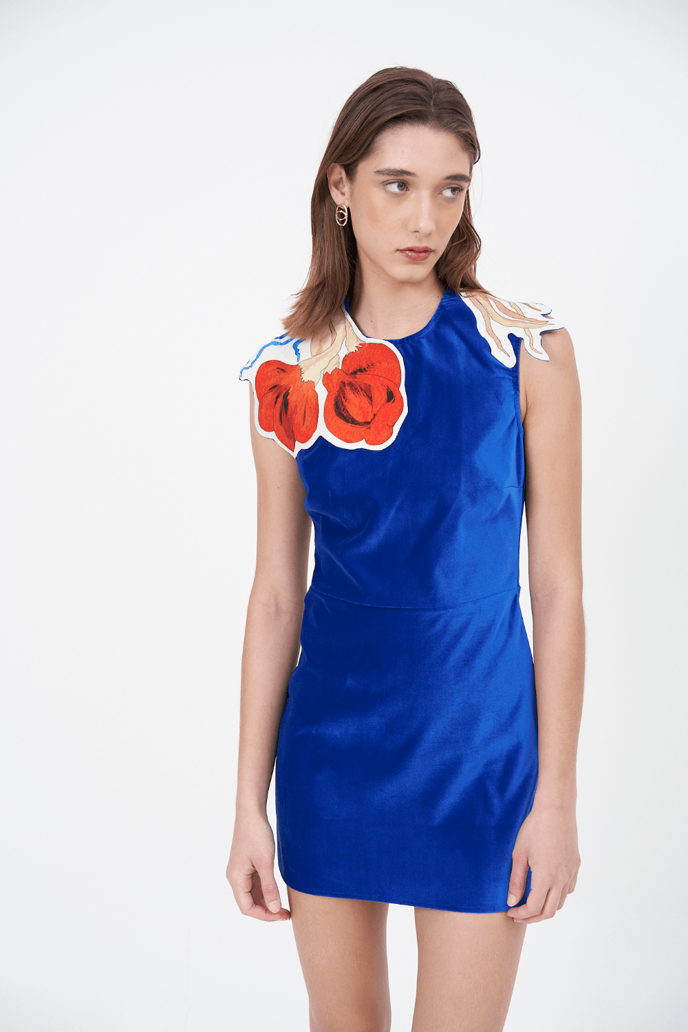 Vestido Bella Azul Lo De Lui - Azul - Gallerist