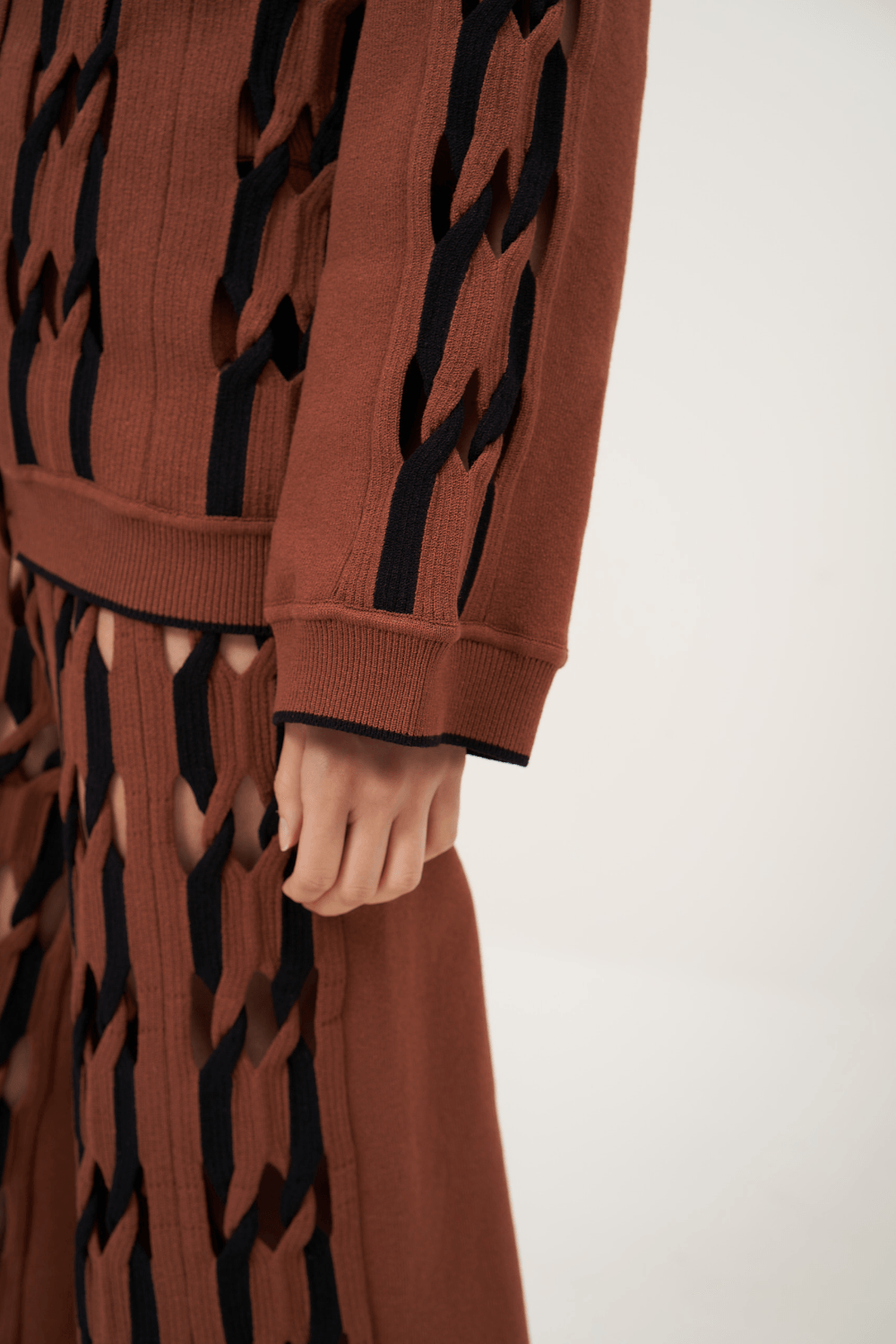 Calca Duccio Framed - Marrom - Gallerist