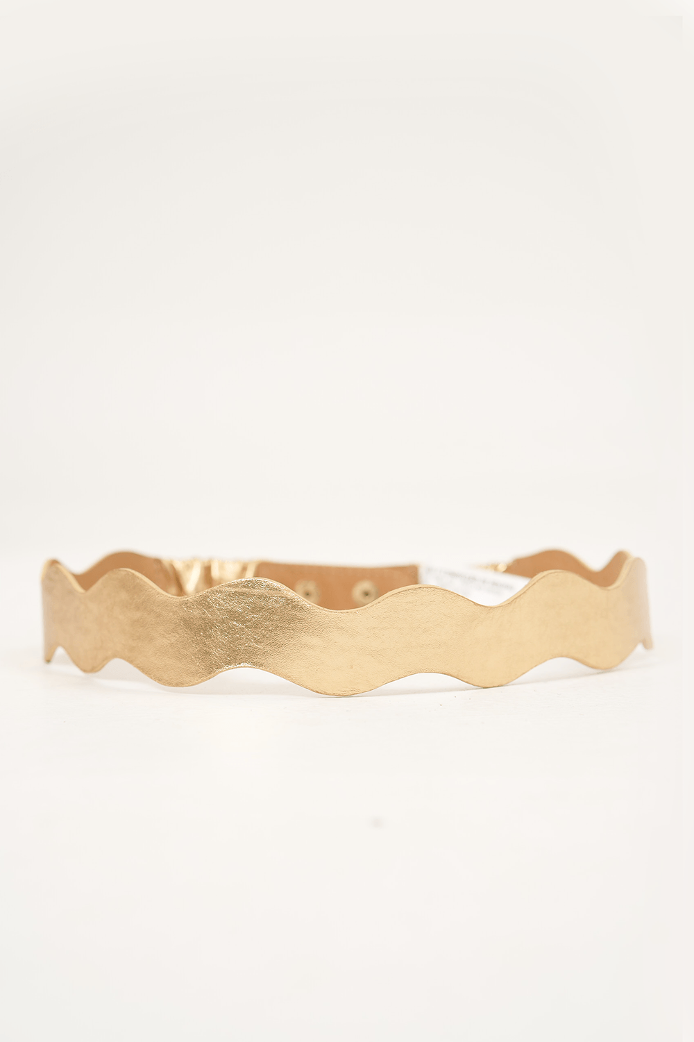 Cinto Ondas Ouro Dourado Gaitee - Dourado - Gallerist