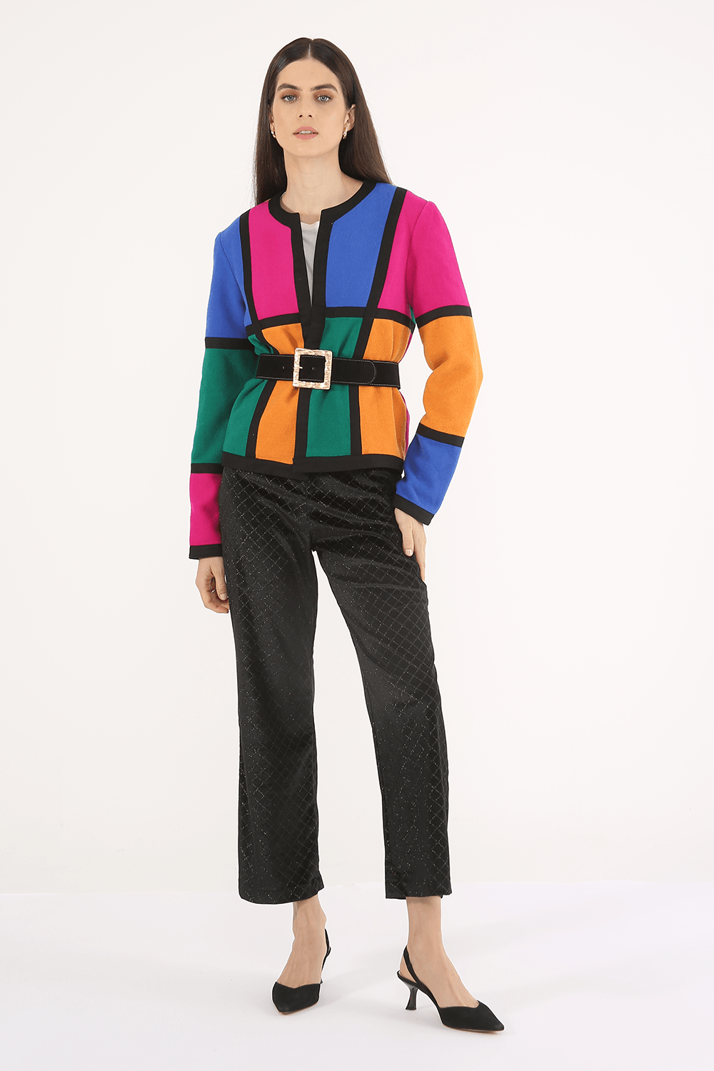 Casaco Patch Wooly Allmost Vintage - Multicolorido - Gallerist