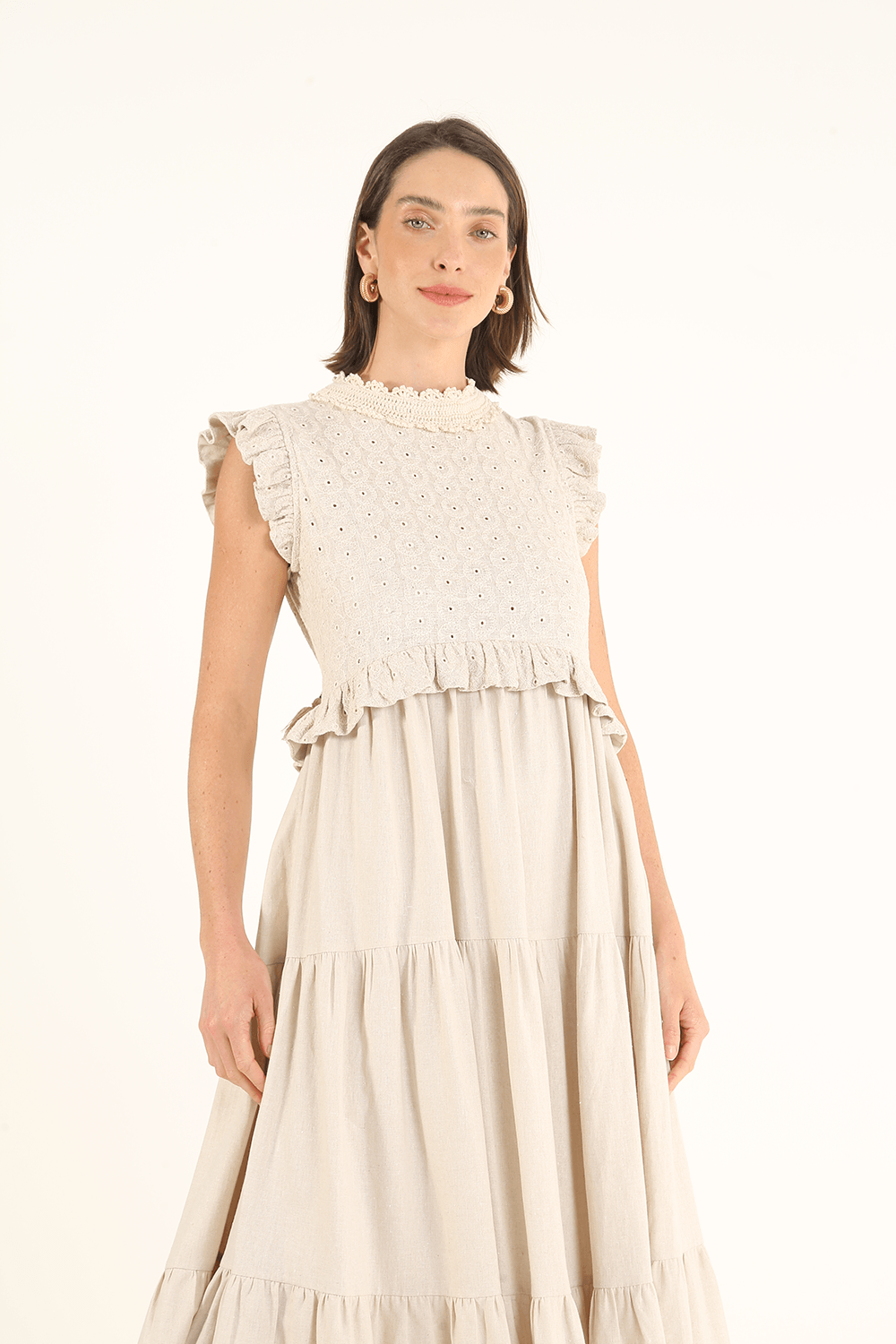 Vestido Paz Off White Savy - Off White