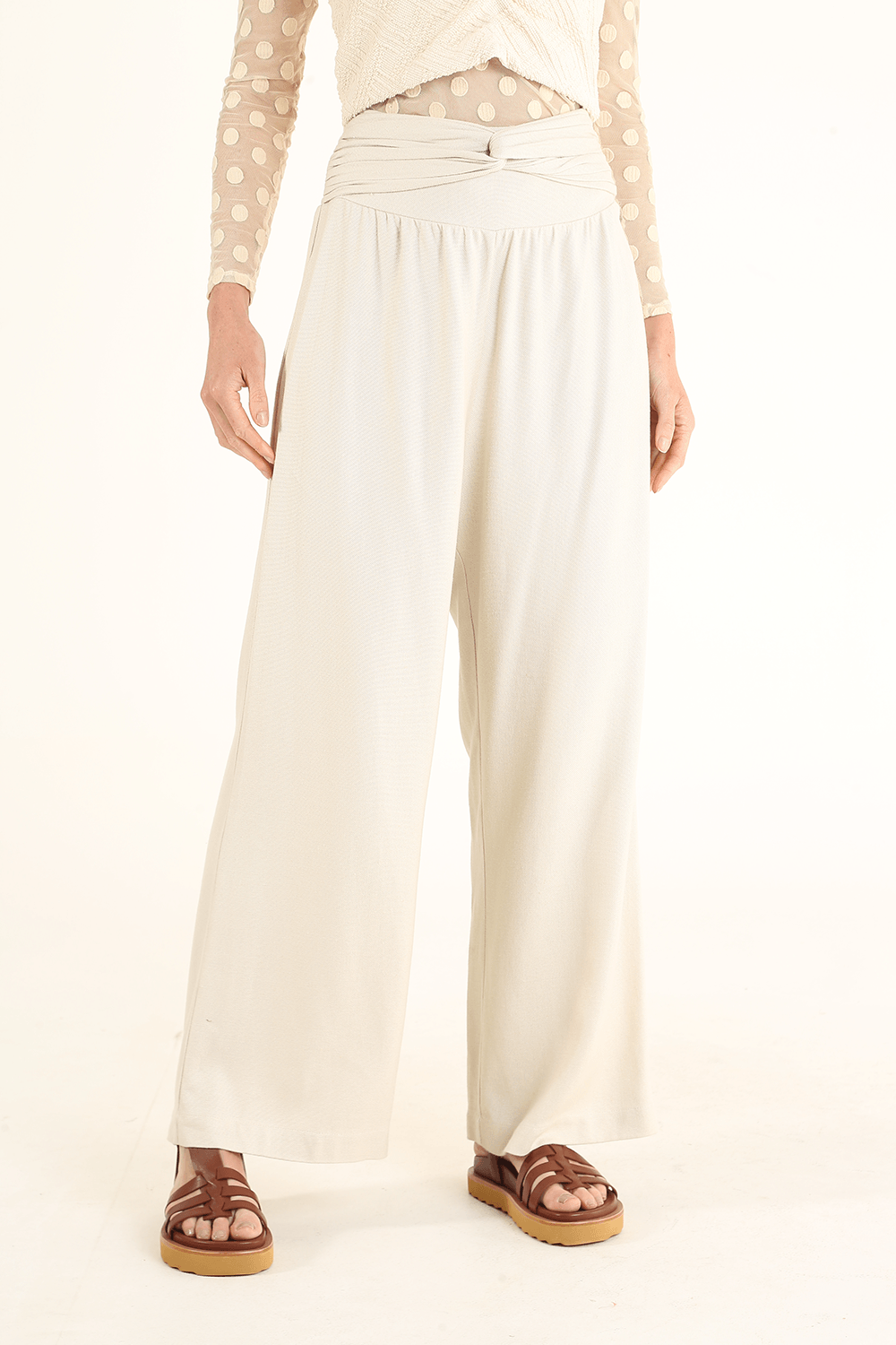 Calça Sand Off White Savy - Off White - Gallerist