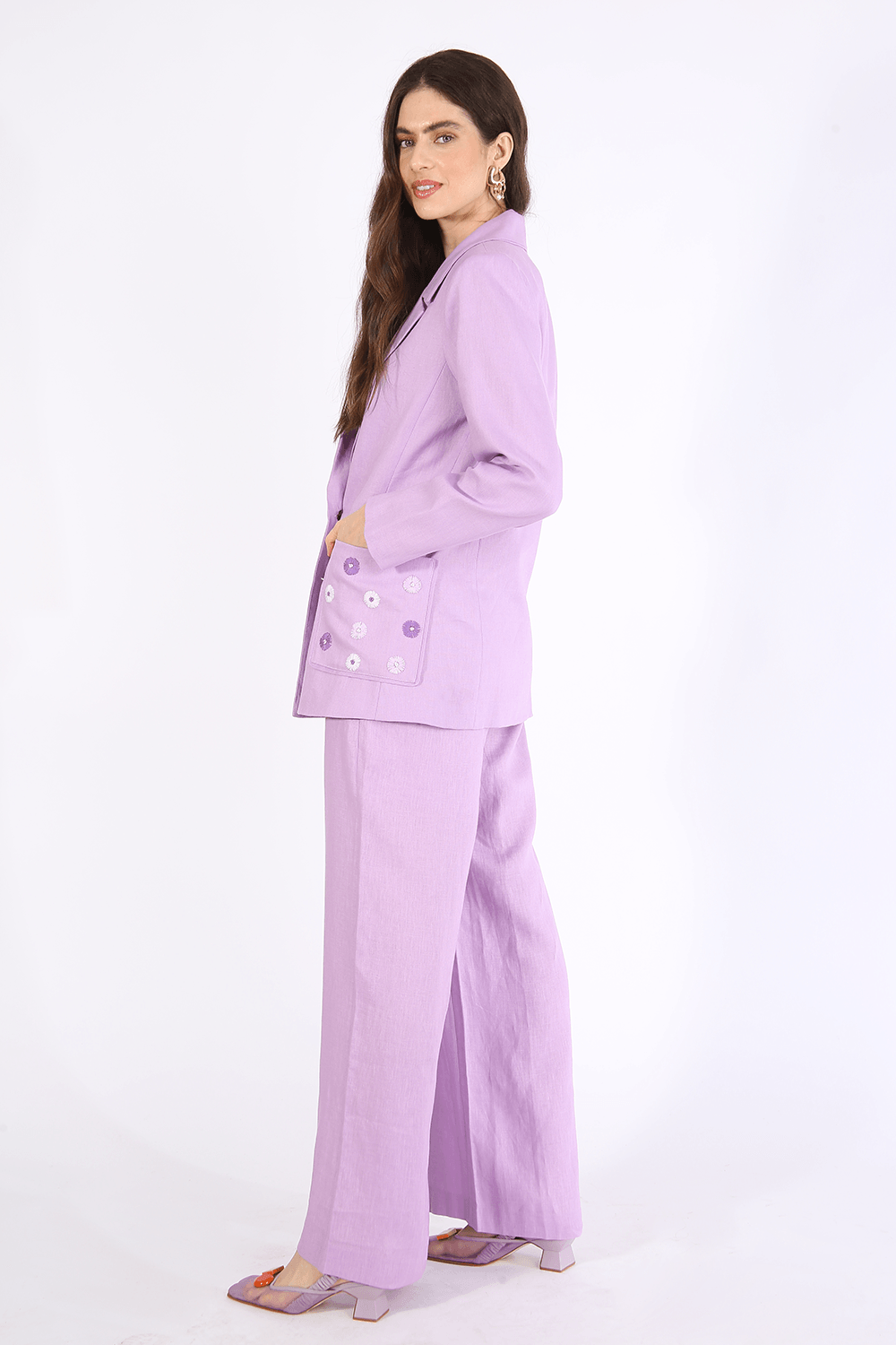 Calça Dani Lilás Aleha - Lilas
