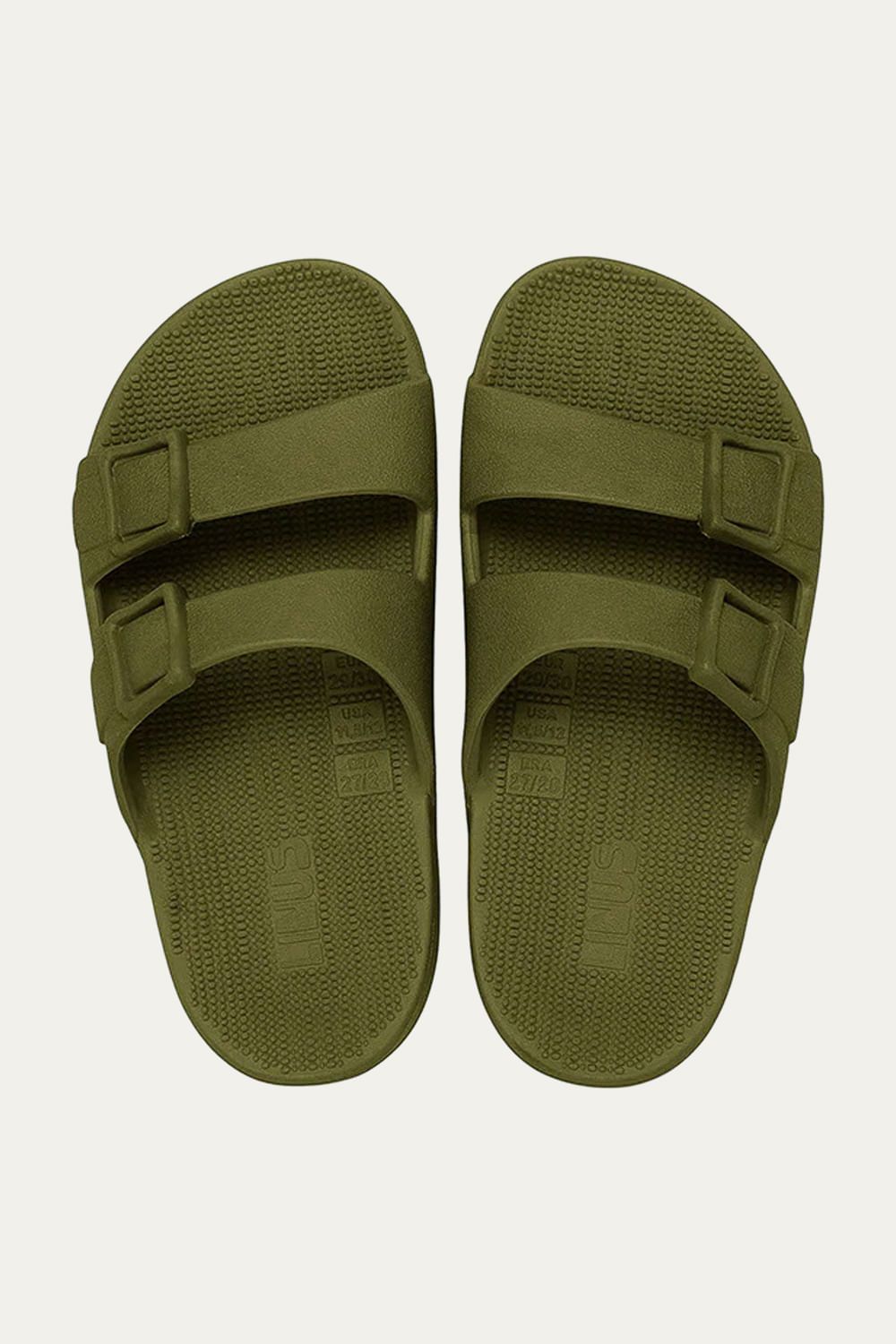 Sandália Birken Mini Linus Verde | LINUS | Conforto Reciclável